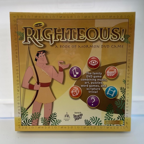 Other | The Righteous Mormon Dvd Family Game New | Poshmark